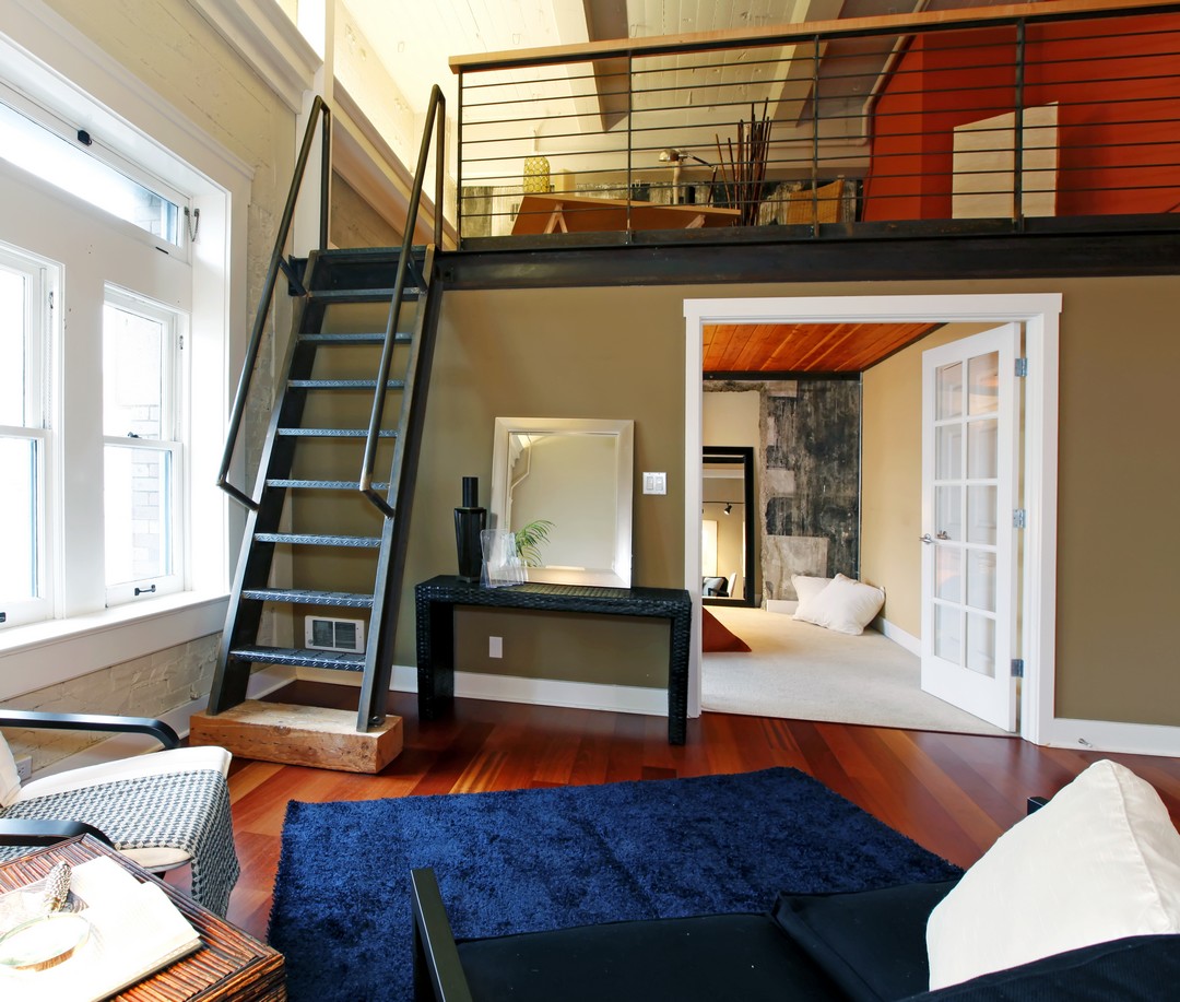 L'escalier pliant pour mezzanine | Escalier & Intérieur